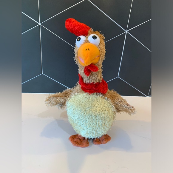 Toys | 205 Crazy Cluck The Wacky Chicken Dance Talking Dancing Rare ...